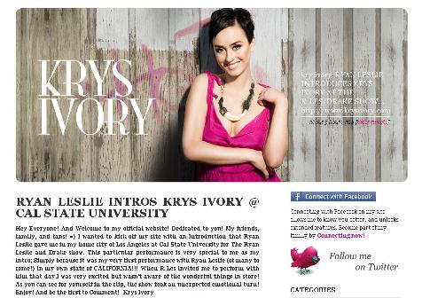 Introducing KrysIvory.com – G Style Magazine