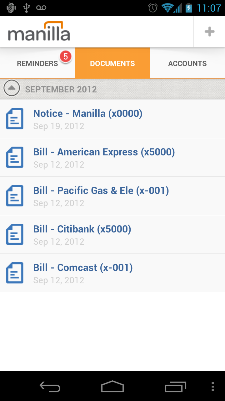 Manilla (Android) App Review – The Manila Folder for Your Smartphone ...