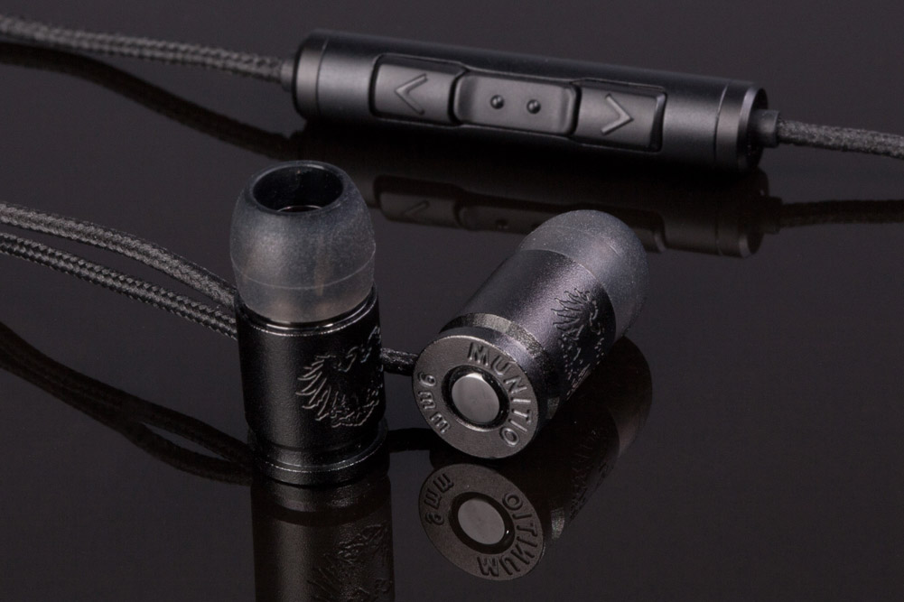 Munitio “Nines” Tactical 9MM Earphones – Crazy Deep Bass! [CES 2013 ...
