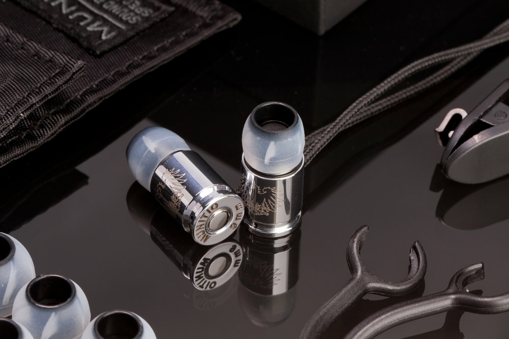 Munitio “Nines” Tactical 9MM Earphones – Crazy Deep Bass! [CES 2013 ...