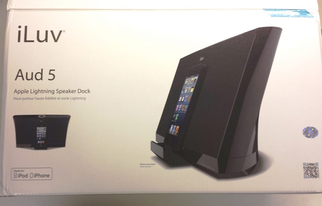 iLuv Aud 5 High-Fidelity-Speaker-Review-Lightning-Connector-Apple ...