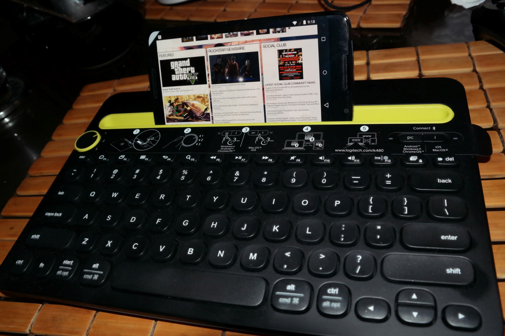 Logitech K480 Multi Device Keyboard [Review] – G Style Magazine