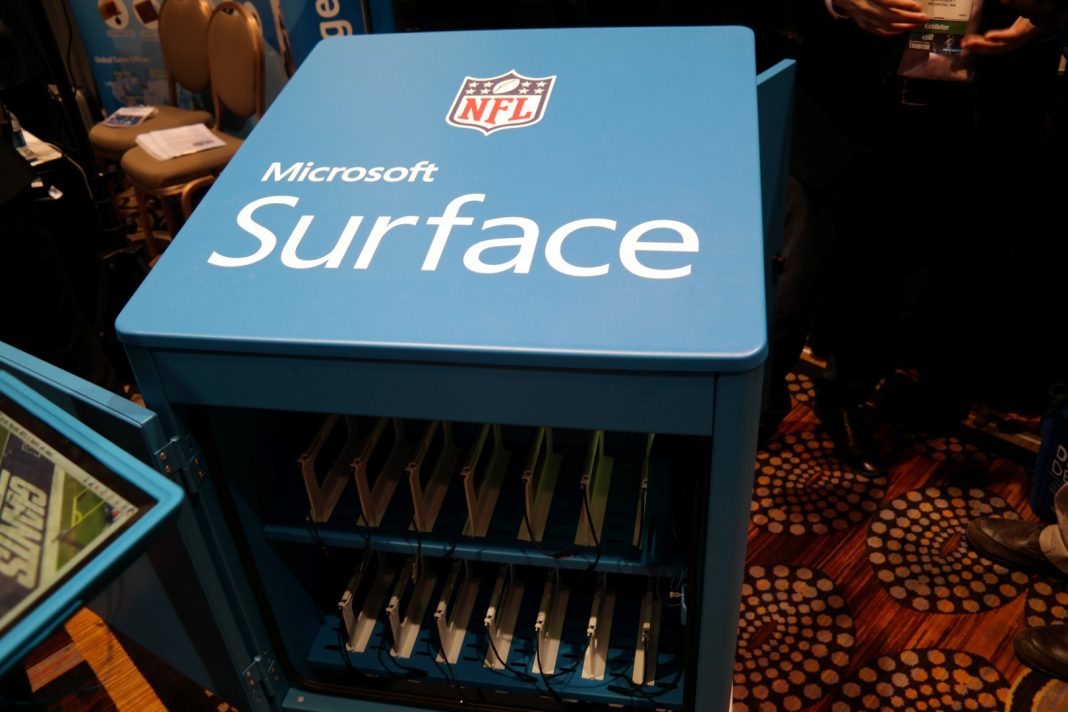 Microsoft Surface for NFL Could Start Future Sports Tablet Usage [# ...