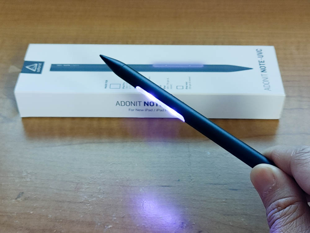 Adonit Note-UVC is An Apple Pencil Alternative With a UVC Germicidal ...