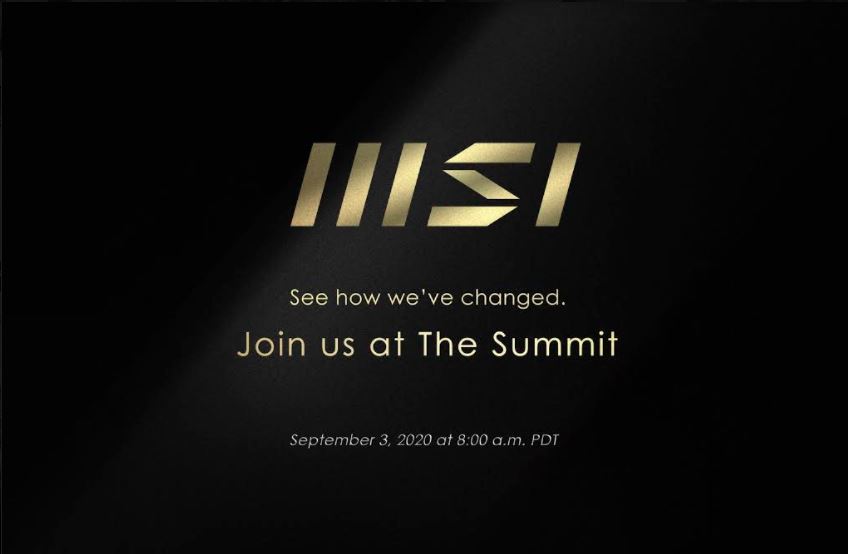 MSI Virtual Launch Event Coming September 3rd – G Style Magazine