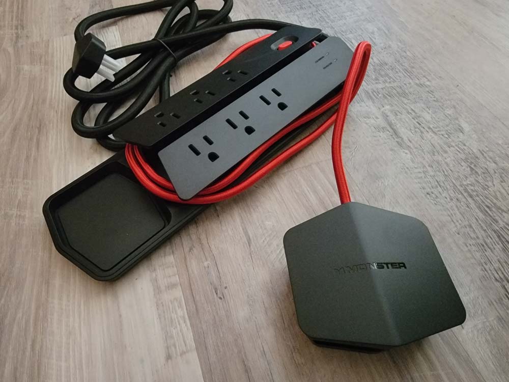 Monster Vertex Surge Protector is a Versatile Power Strip with a ...